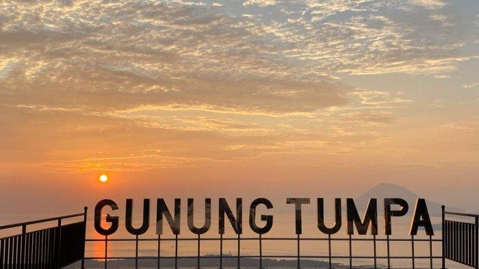 Objek Wisata Gunung Tumpa di Manado Sulawesi Utara Mulai Ramai Pengunjung - Tribunmanado.co.id