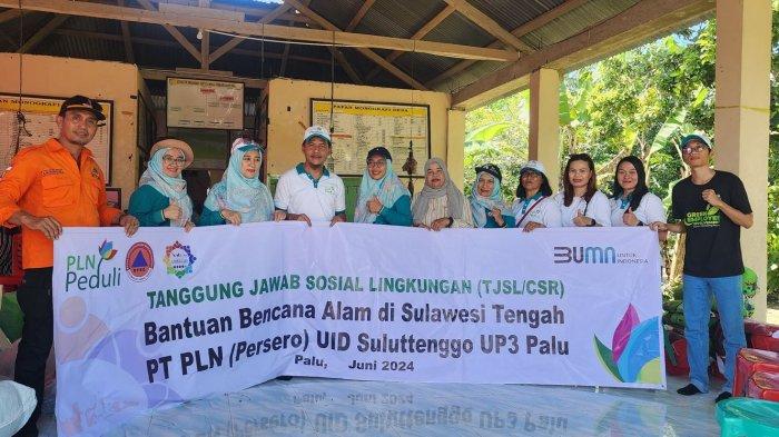 PLN UP3 Palu Berikan Bantuan Kepada Korban Banjir di Kabupaten Parigi Moutong dan Donggala ...