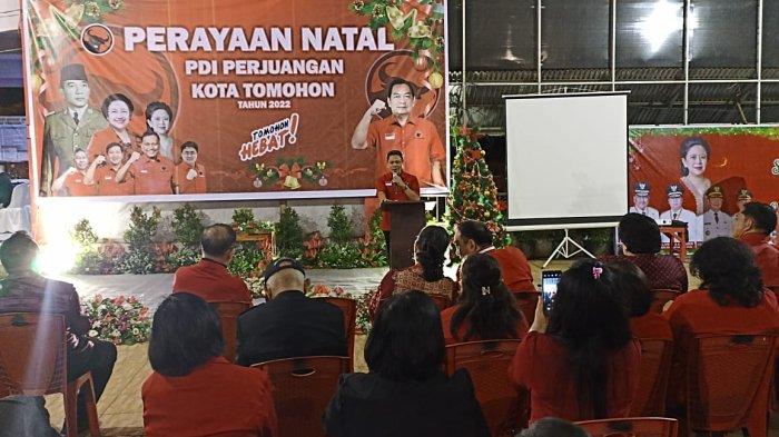 PDIP Tomohon Rayakan Ibadah Natal di Pasar Beriman Tomohon Sulawesi ...