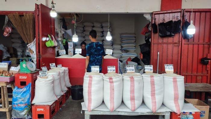 Harga Beras Turun di Pasar Bersehati Manado Sulawesi Utara, Pedagang Sebut Banyak Stok ...