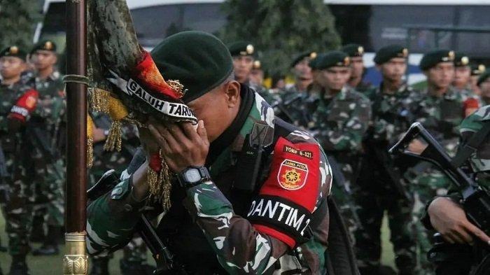 Profil Yonif R 321 Kostrad, Pasukan yang Cium Bendera Perang Sebelum ...