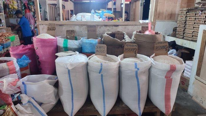 Update Harga Beras di Pasar Bersehati Manado Sulawesi Utara, Sabtu 17 Oktober 2024 ...