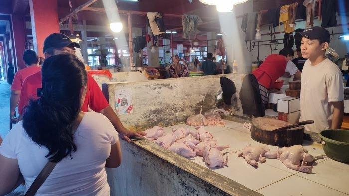 Harga Daging Babi dan Ayam Naik Lagi di Pasar Bersehati Manado Sulawesi Utara, Sempat Turun ...