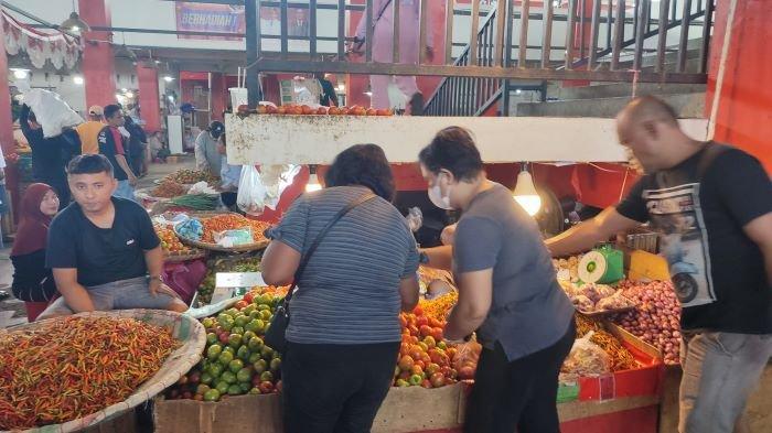 Update Harga Bahan Pokok di Pasar Bersehati Manado Sulawesi Utara, Bawang dan Rica Mahal ...