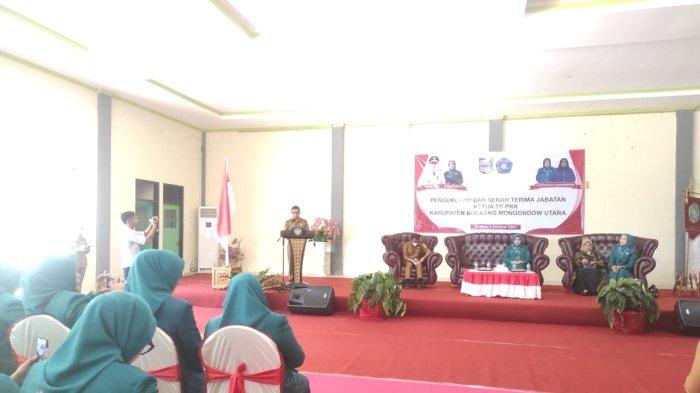 Kukuhkan TP PKK Bolmut Sulawesi Utara, Ini Harapan Sirajudin Lasena ...