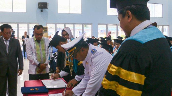 Politeknik Perikanan dan Kelautan Bitung Sulawesi Utara Lantik Ratusan Taruna - Tribunmanado.co.id