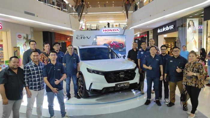 All New Honda CR-V Berteknologi Hybrid Sapa Konsumen di Manado Sulawesi Utara - Tribunmanado.co.id