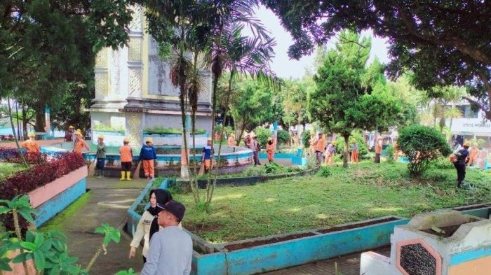 Pemkot Kotamobagu Sulawesi Utara Tata Kembali Taman Kota - Tribunmanado.co.id