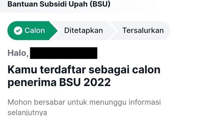 Pencairan Dana BSU 2022 Tahap Dua Rp 600.000, Cek Infonya di Sini - Tribunmanado.co.id