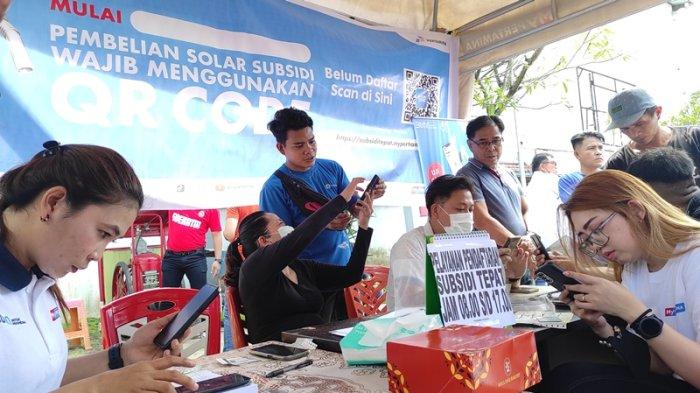 Beli Solar Subsisi Pakai QR Code, Pendaftar MyPertamina di Sulut Naik 100 Persen - Tribunmanado ...