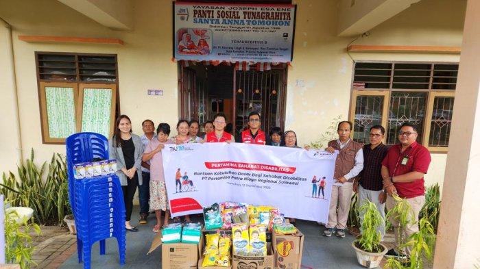 Pertamina Peduli, Serahkan Bantuan Program Atensi untuk Disabilitas di ...