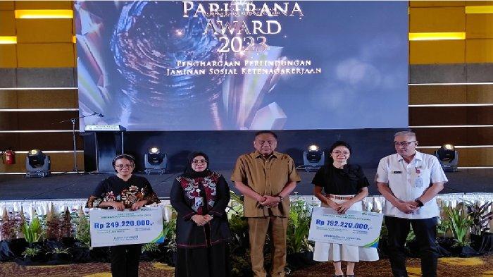 Daftar Pemenang Paritrana Award Sulawesi Utara Tahun 2023 - Tribunmanado.co.id