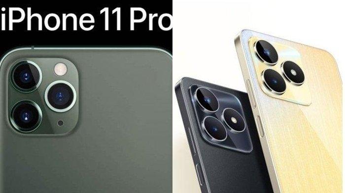 Perbedaan Harga dan Spesifikasi Realme C53 NFC Vs iPhone 11 Pro, Hp ...