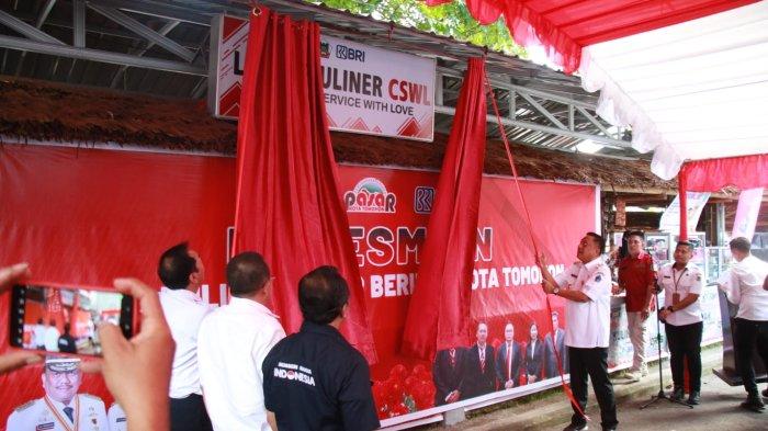 Resmikan Kawasan Kuliner CSWL Pasar Beriman Tomohon, Olly Dondokambey ...