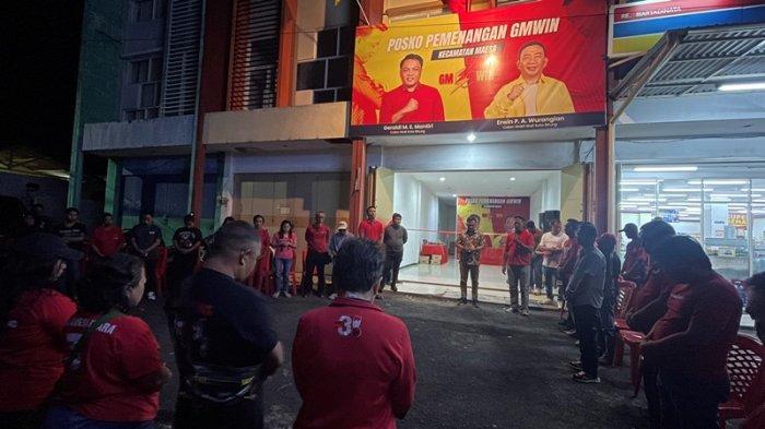 Pilkada Bitung Sulawesi Utara, GM-Win Resmikan Posko Kemenangan di ...