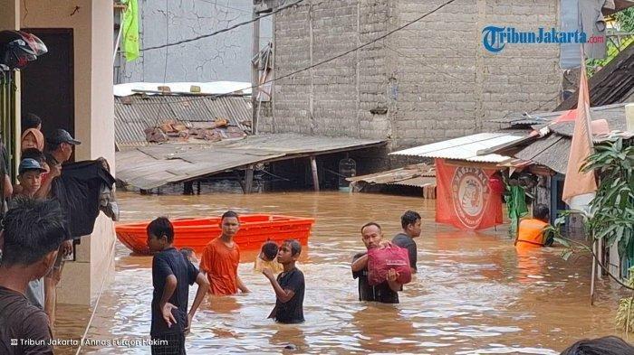 Daftar Kelurahan dan Jalanan Jakarta yang Terdampak Banjir, Update Data Hari Ini Rabu 5 Maret ...