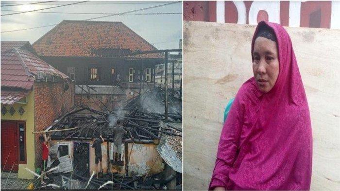 Nestapa Korban Kebakaran di Palembang, Rumah Habis Dilalap si Jago Merah Semua Harta Ludes ...