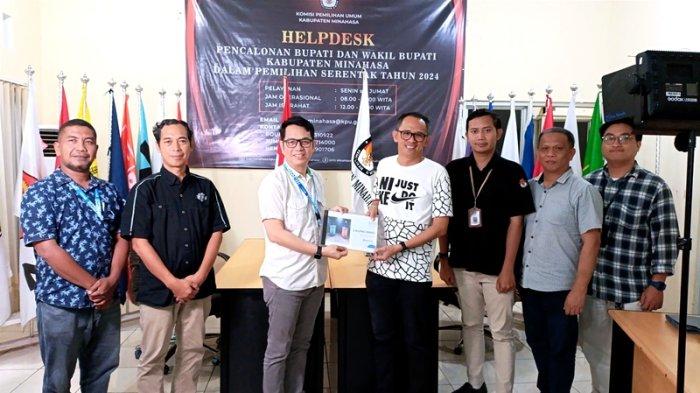 Tribun Manado Jalin Silahturahmi Bersama KPU Minahasa Sulawesi Utara ...