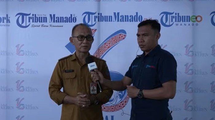 Di Acara HUT Tribun Manado, Plt Kadis Perkebunan Sulut Ronald Sorongan ...
