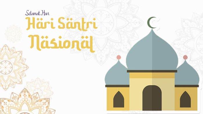 Logo Hari Santri Nasional 2023 Tema "Jihad Santri Jayakan Negeri" dan ...