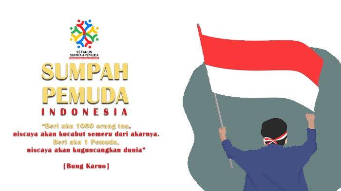 10 Poster Sumpah Pemuda Pilihan Penuh Semangat Inspiratif, Simak Juga Maknanya - Tribunmanado.co.id