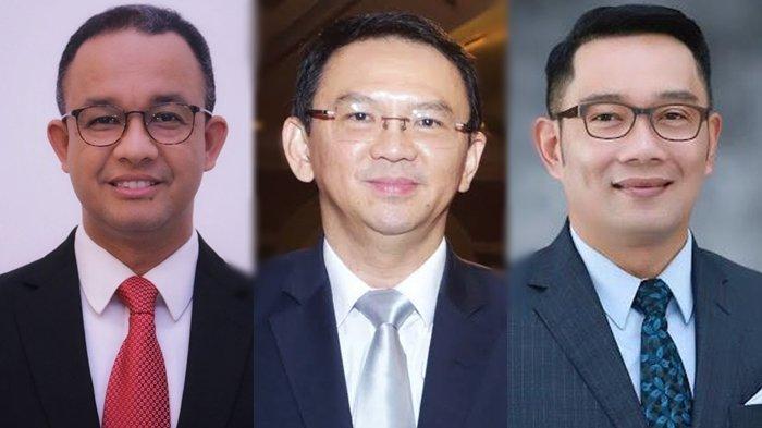 Prediksi 3 Poros Pertarungan di Pilgub Jakarta, Adu Ketat Kekuatan Anies va Ahok vs Ridwan Kamil ...