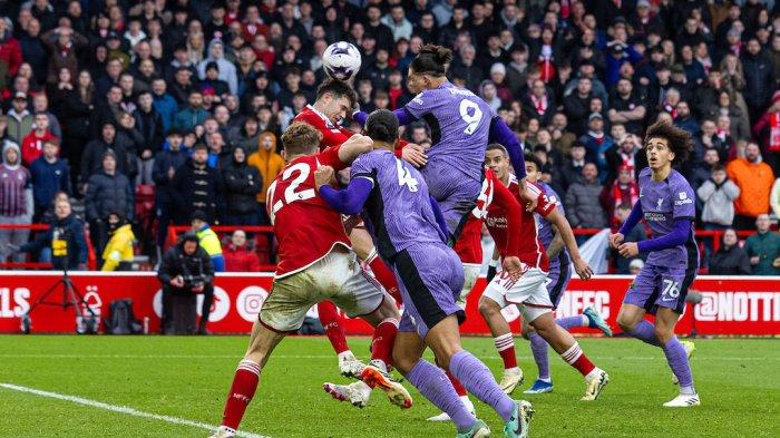 Prediksi Skor, Head to head dan Susunan Pemain Liverpool vs Nottingham Forest - Tribunmanado.co.id