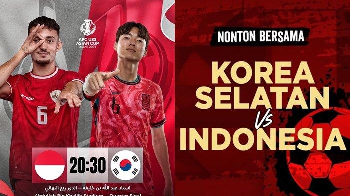 Prediksi Timnas Indonesia U23 vs Korea Selatan, Garuda Muda Wajib Cetak Gol Cepat Lawan Taegeruk ...
