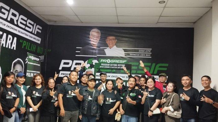 Relawan Progresif Sulut Gelar Nobar Debat Cawapres 2024 dan Bantu UMKM melalui Program Gotong ...