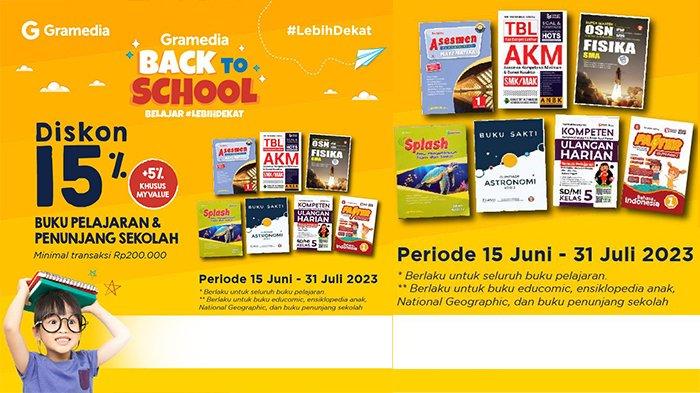 Promo Spesial Buku Sekolah dan Penunjang Belajar di Gramedia, Buruan ...