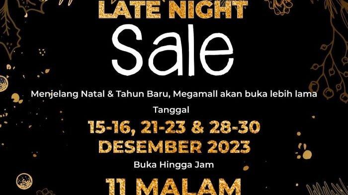Promo di Mega Mall Manado Sulawesi Utara, Buka Hingga Tengah Malam ...