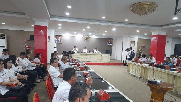 Upacara HUT Sulut ke 59 Berlangsung di Kawasan Mega Mas Manado, para ...