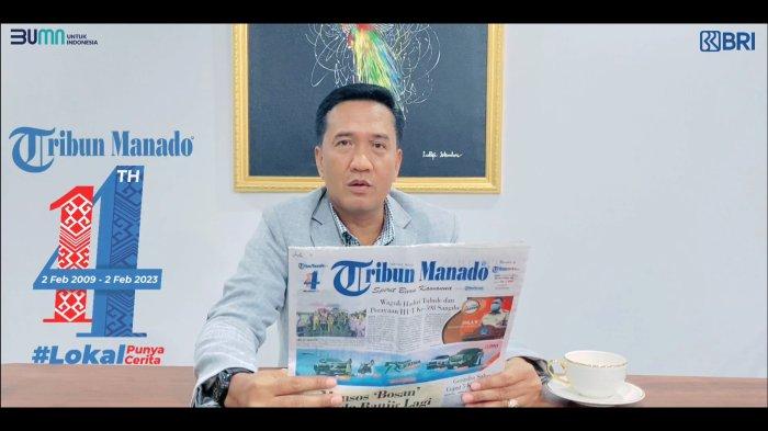 Regional CEO BRI Manado Ucapkan Selamat HUT ke-14 Tribun Manado ...