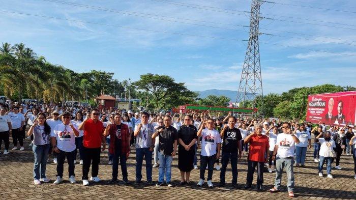 Relawan Perempuan Pendukung Ganjar Mahfud di Minut Dilantik, Target Kemenangan 73 Persen ...