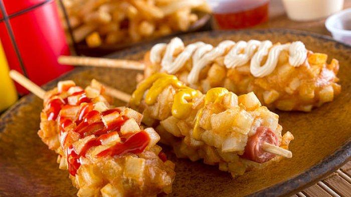 Jadi Varian Camilan, Berikut Resep Corndog Sosis Mini - Tribunmanado.co.id