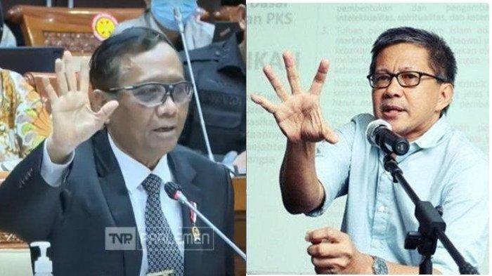 8 Jam Debat Panas Mahfud Versus "Everybody", Rocky Gerung: Konyol Juga Nih DPR, Dihajar Langsung ...