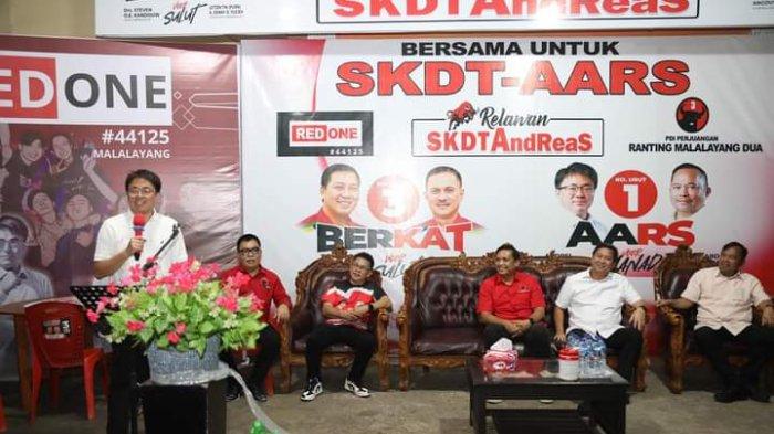 Mantan Pengacara Bharada E Bakar Semangat Pendukung SK ADT dan AA RS di Manado - Tribunmanado.co.id