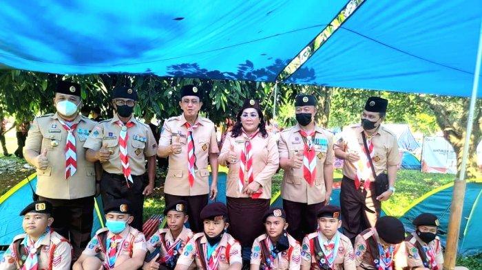 Bupati Royke Roring Temui Kontingen Pramuka Minahasa Sulawesi Utara di ...
