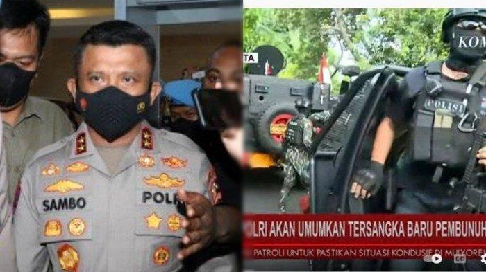 Rumah Irjen Ferdy Sambo Dikepung Brimob Bersenjata Jelang Pengumuman Tersangka Baru, Ada Apa ...