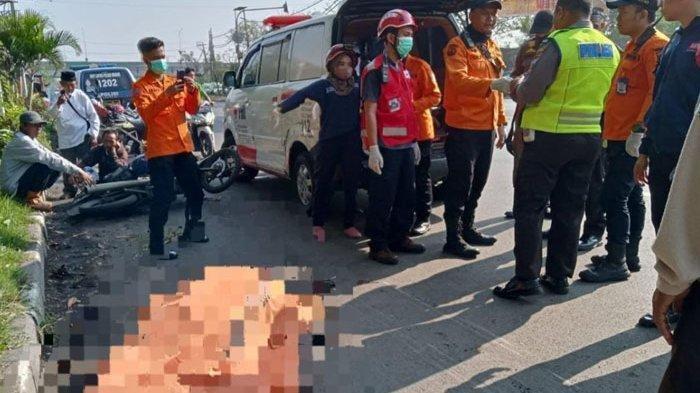 Kronologi Kecelakaan Maut, Melaju di Tikungan, Pemotor Tewas Setelah Tabrakan dengan Bus ...