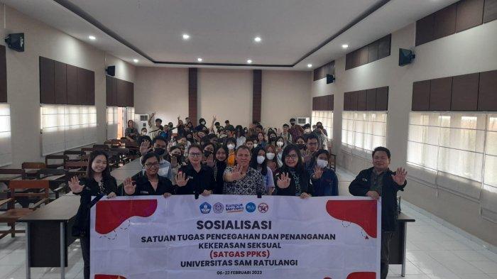 Cegah Kekerasan Seksual di Unsrat Manado Sulawesi Utara, Satgas PPKS Sosialisasi ke Fakultas ...