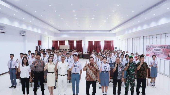 99 Siswa di Minahasa Sulawesi Utara Ikuti Seleksi Paskibraka - Tribunmanado.co.id
