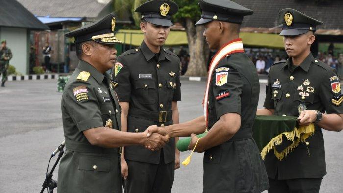 145 Siswa Dilantik Menjadi Prajurit Tamtama TNI AD - Tribunmanado.co.id