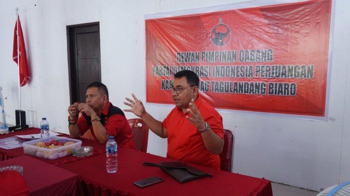 Caleg PDIP Sitaro Resmi Ditetapkan, Sekretaris DPC Moghtar Kaudis: Kita Fokus Konsolidasi ...