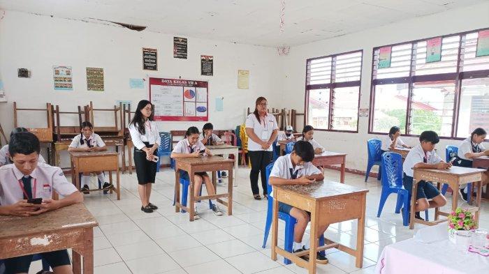 SMP Negeri 1 Amurang Timur Jadi Sekolah Pertama Kerjakan Soal Ujian ...
