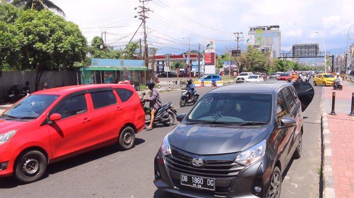 BERITA FOTO: Situasi Lalu Lintas di Boulevard Manado Sulawesi Utara ...