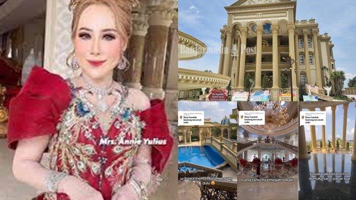 Sosok Ci Annie Yulius, Wanita Kaya Raya Pemilik Rumah Mewah Viral ...