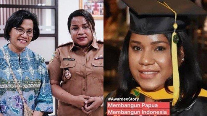 Sosok Maria, Wanita Papua Lulusan Universitas Amerika Serikat Pilih ...