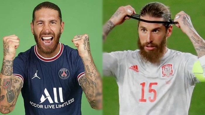 Sosok Sergio Ramos, Bek Tangguh PSG dan Kapten Timnas Spanyol, Terdepak dari Squad La Furia Roja ...