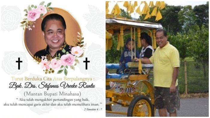 Sosok Stefanus Vreeke Runtu, Mantan Bupati Minahasa 2 Periode, Tutup Usia di Umur 64 Tahun ...